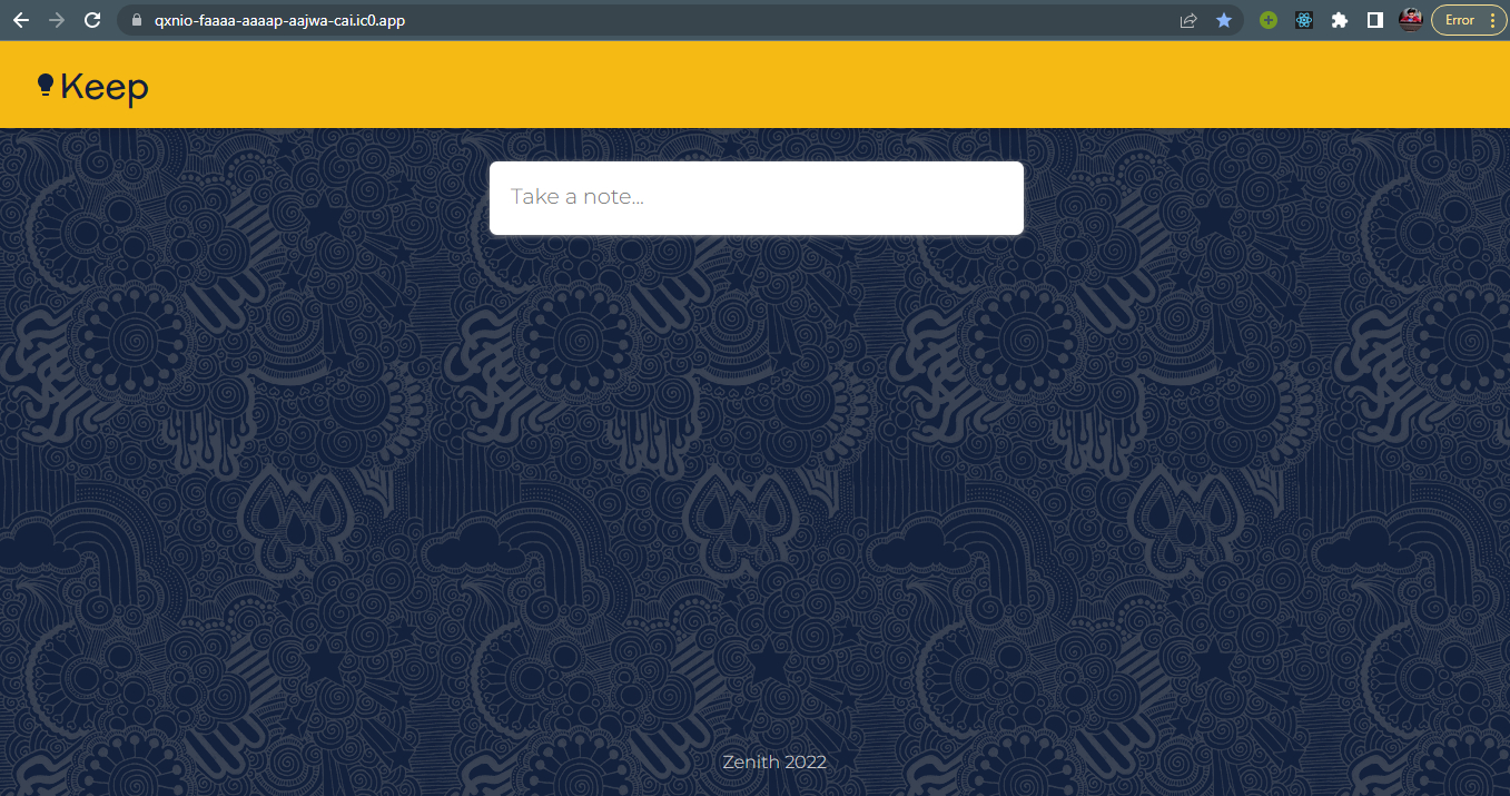 GitHub - zzethh/Google-Keep-Clone: A Decentralized version of goole keep.