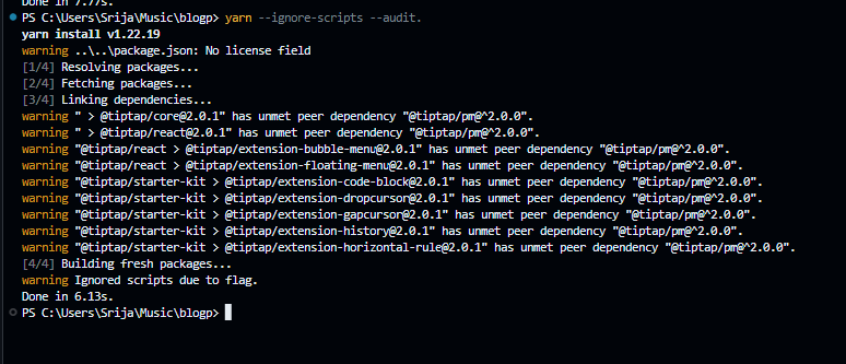 [Bug]: Conflicts in packages of TipTap · Issue #3926 · ueberdosis/tiptap · GitHub