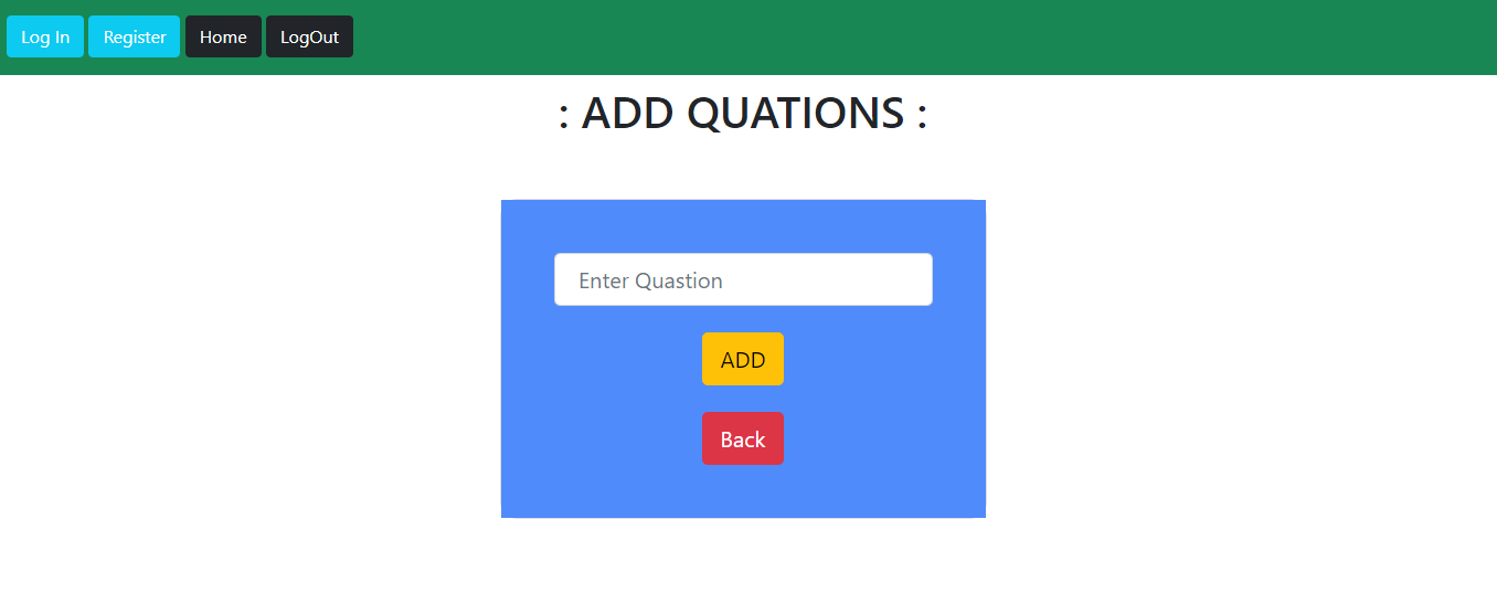 GitHub - jay19patel/Flask-Examwebsite
