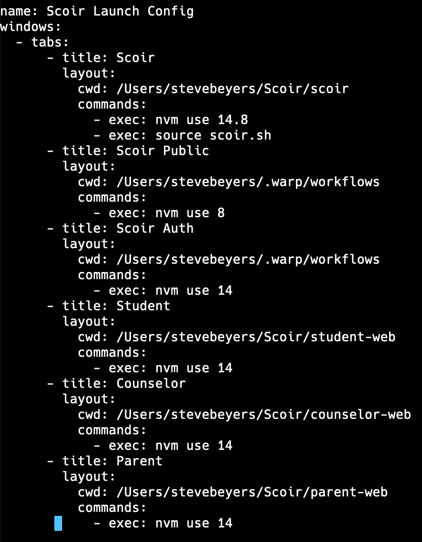 Launch configuration issue · Issue #2282 · warpdotdev/Warp · GitHub