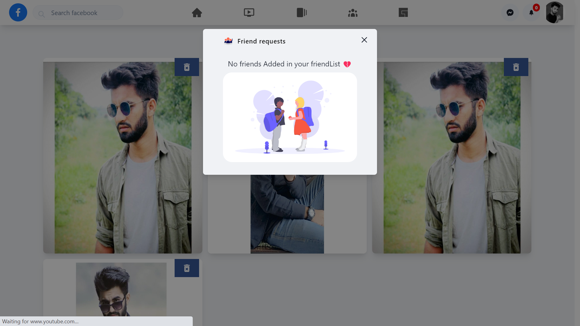 GitHub - actuallyakshay/Facebook-Clone: This is a Social Media web application, which provides ...