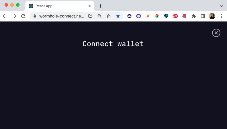 Qa Connect Wallet Screen Is Empty And No Message Is Displayed For The User When Sui Wallet
