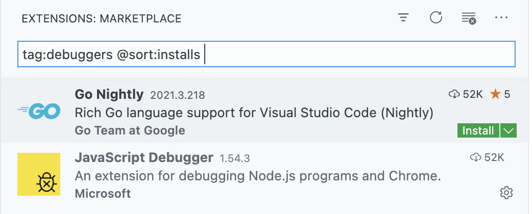 Bad debugger suggestions for pwa-node · Issue #117779 · microsoft/vscode · GitHub