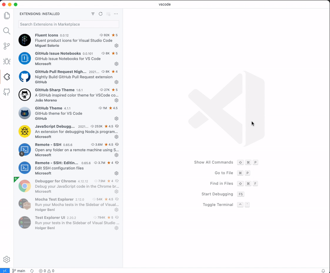 Ever time I reload the window extensions viewlet shows @workspaceUnsupported filter · Issue ...