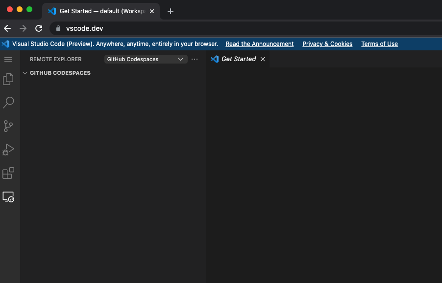 Empty Remote Explorer views without any message · Issue #135662 ...
