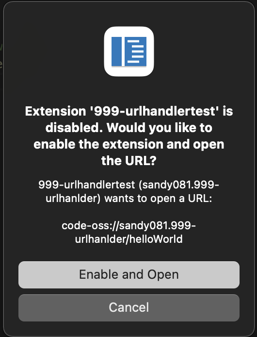 Improve URL handling when extension is not installed or disabled by ...