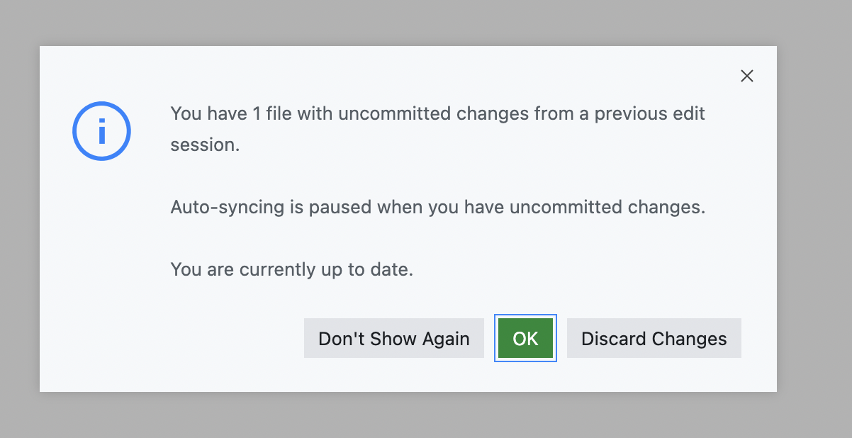 Dialog when there are no incoming changes is confusing · Issue #145700 ...