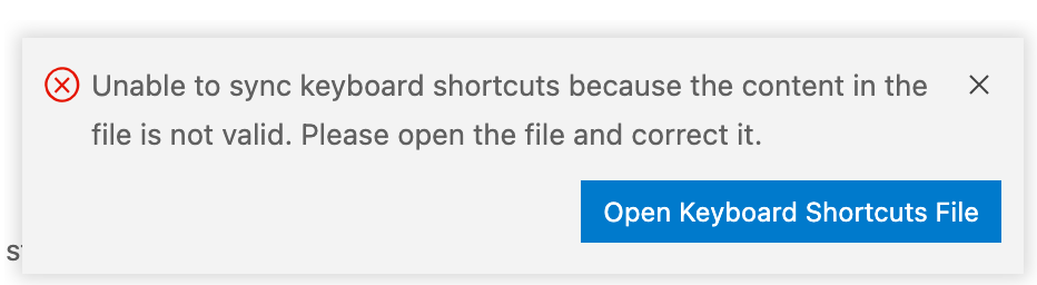 Improve setting sync experience with more error handing · Issue #150252 ...