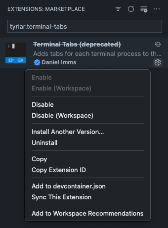 Cannot uninstall a deprecated extension from the editor viewlet · Issue #151013 · microsoft ...