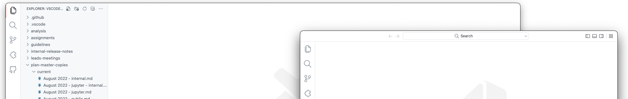Title bar does not appear in one of the windows after restarting ...