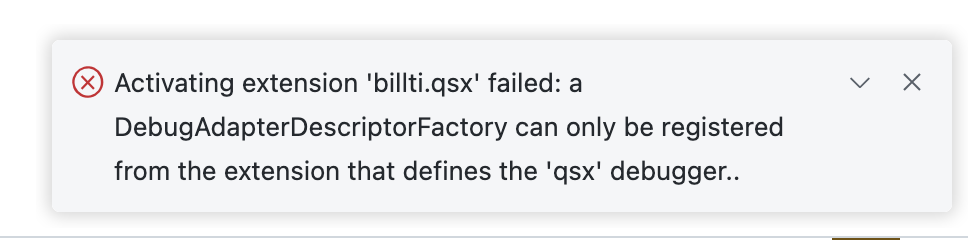 Web Extension fails to load on VS Code desktop after first install ...