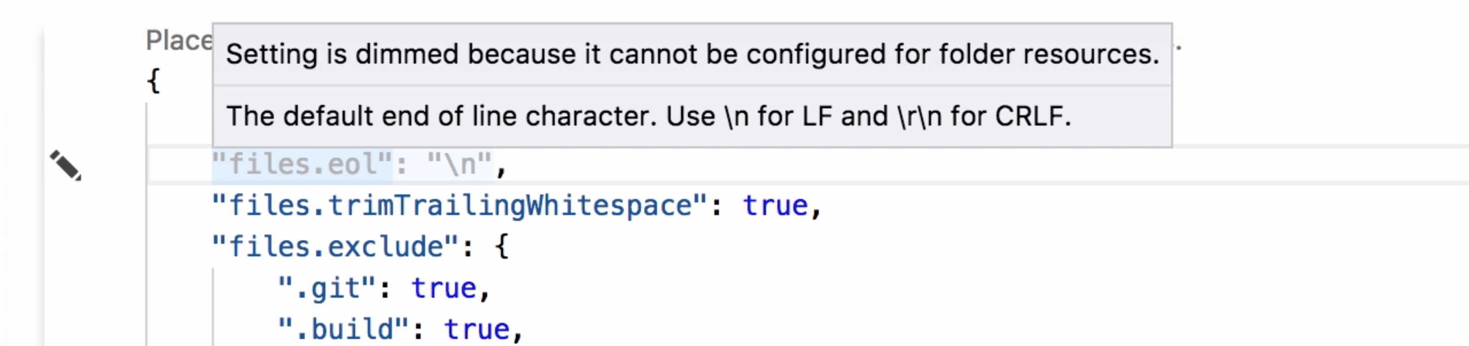 Multi root: indicate unsupported settings on a folder level visually ...