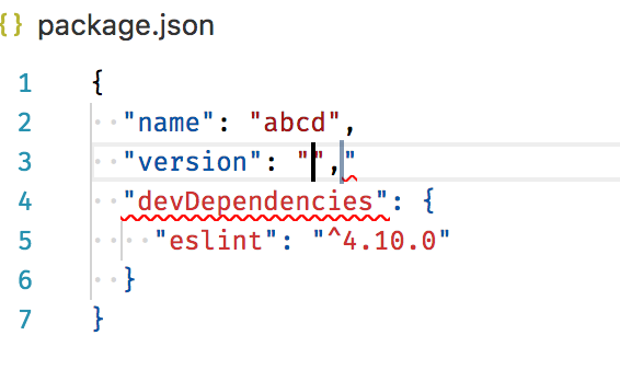 [json] suggestions are placing additional quote at the end · Issue ...