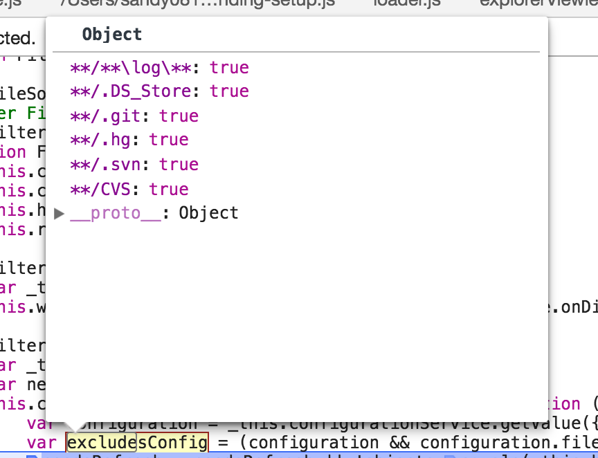 Error when excluding files with a backslash in the filename · Issue #32533 · microsoft/vscode ...