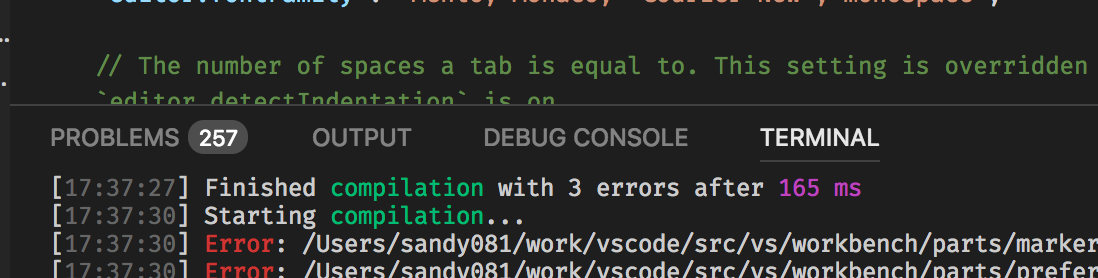Show A Count Badge For Problems Panel · Issue 26871 · Microsoftvscode · Github