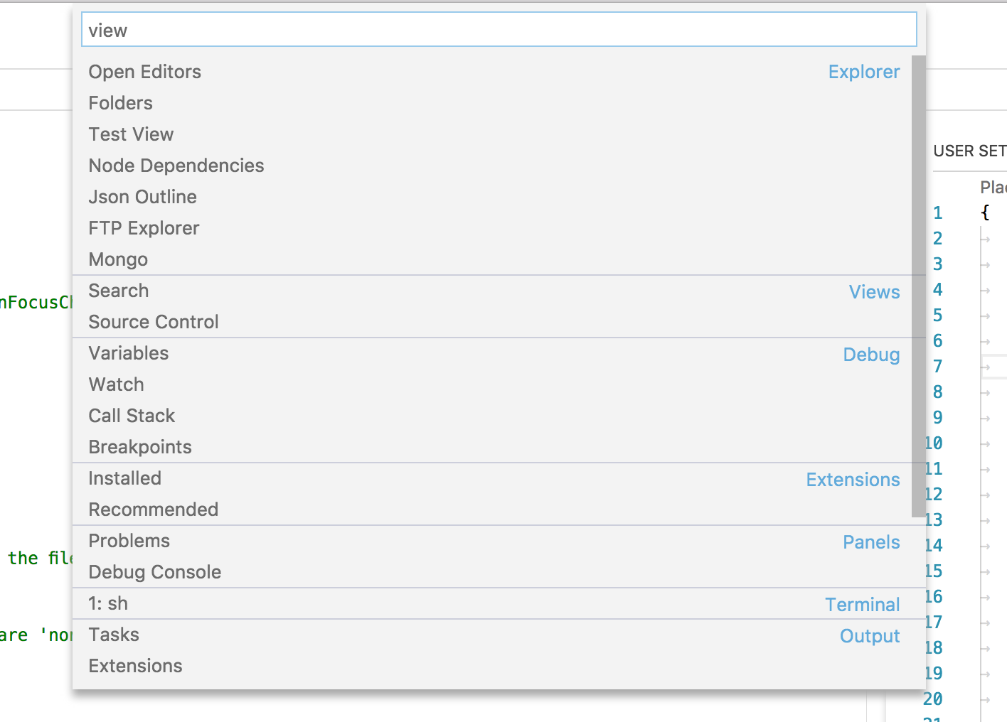 Feature request: Quick access to custom views · Issue #41071 ...