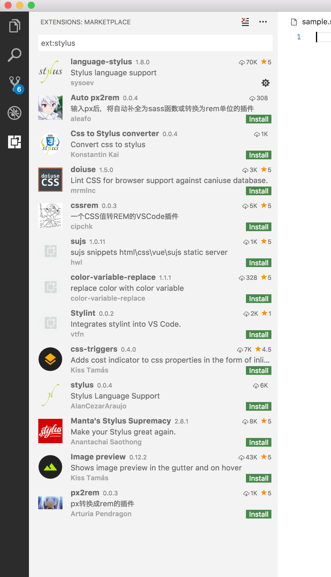 Marketplace search for file extensions doesn't give good enough results ...