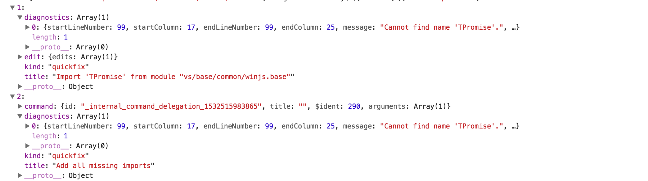 Problems: light bulb missing in icon even though quick fix present ...