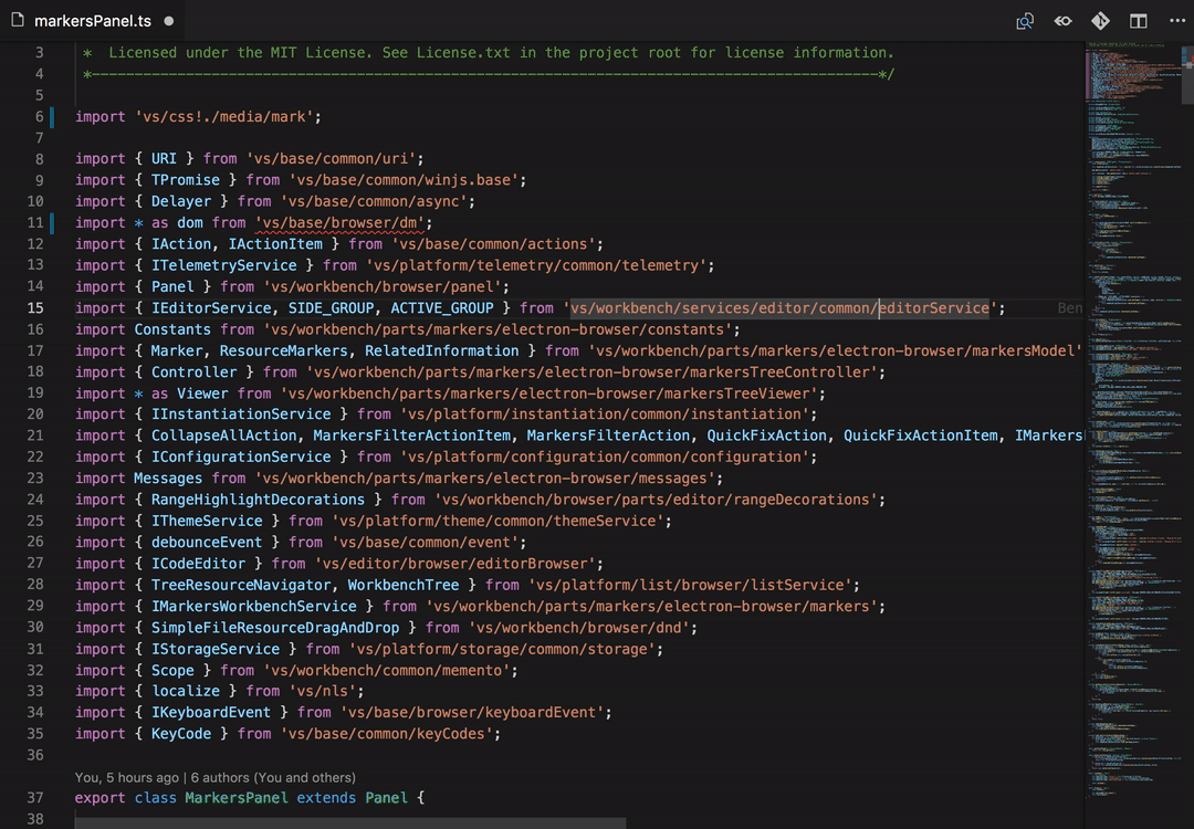 Error message pulls focus out of problems view · Issue #33482 ...