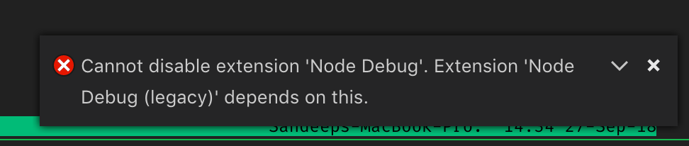 Commands executed via menu/contextmenu do not report error as notification · Issue #59500 ...