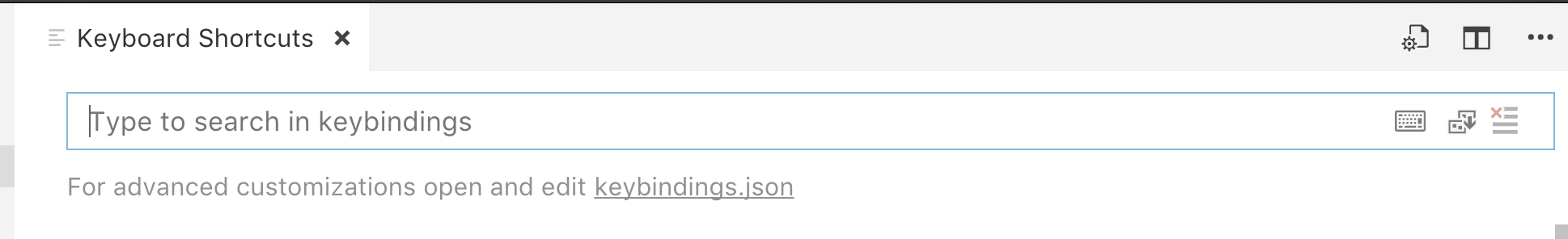 Provide an editor action to open Settings and Keybindings editor UI from JSON files · Issue ...