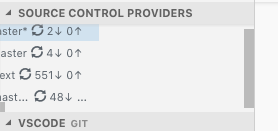 Empty space in Source Control Providers view · Issue #67378 · microsoft/vscode · GitHub
