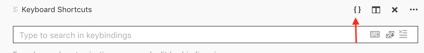 Align Keybindings editor with Settings editor · Issue #68372 · microsoft/vscode · GitHub