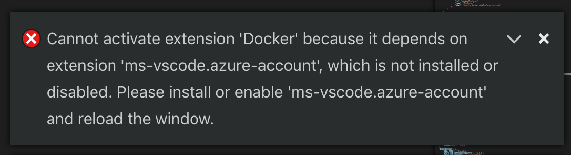 Provide Actions To Install Or Enable Missing Dependency Extensions · Issue 70546 · Microsoft