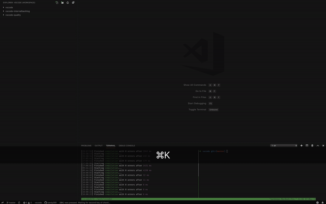 Rendering bug on app start in zen mode · Issue #71772 · microsoft/vscode · GitHub