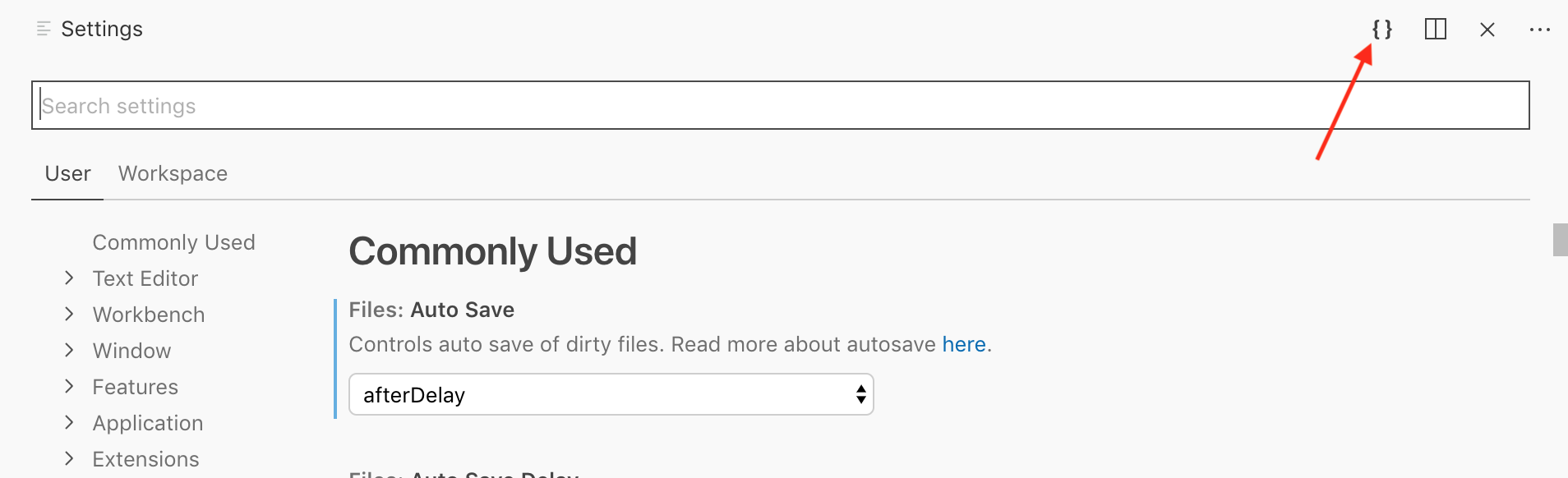 Add "open JSON file" to UI settings · Issue #75855 · microsoft/vscode ...