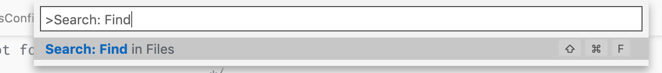 Focus search input field by keyboard · Issue #75987 · microsoft/vscode ...