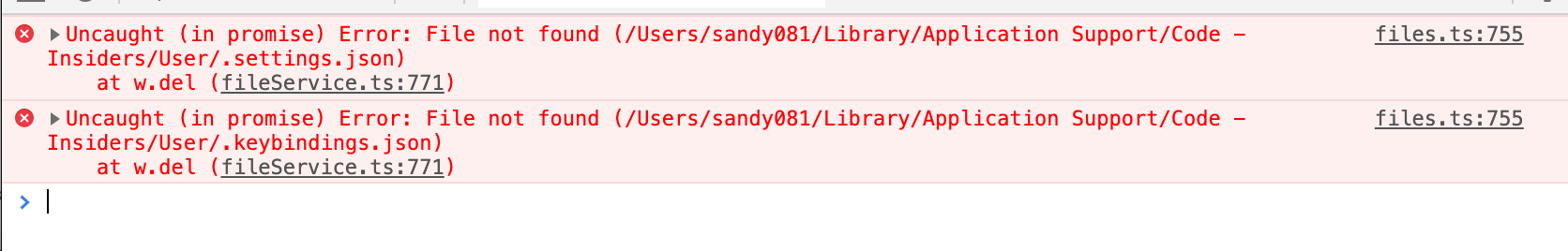 Errors in shared process dev tools · Issue #87355 · microsoft/vscode ...