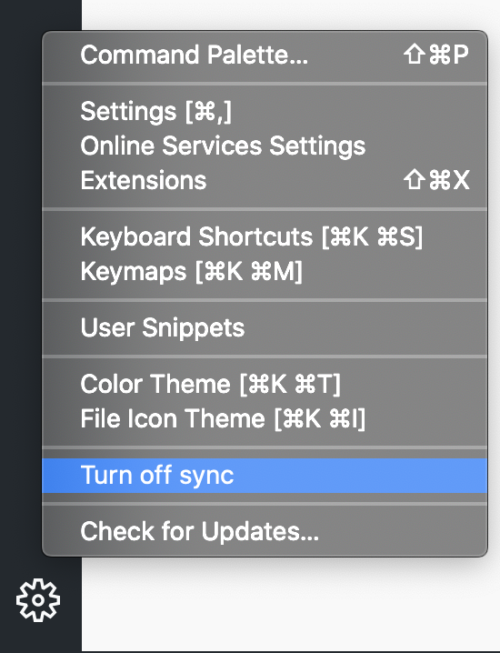 UX: Start Settings Sync · Issue #85216 · microsoft/vscode · GitHub
