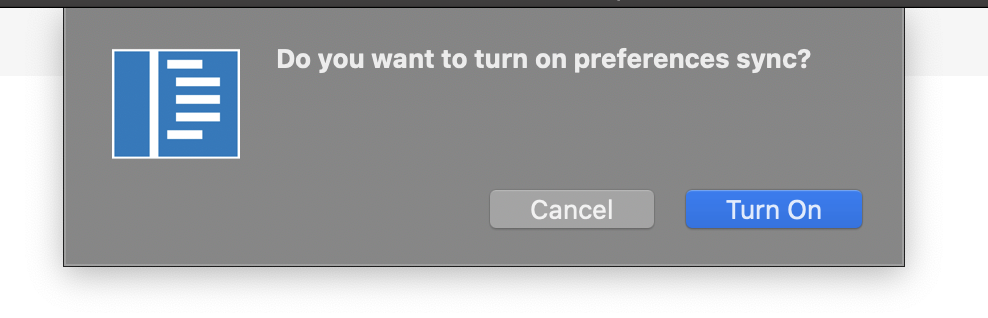 Turn on prompt is shown again during turning on setting sync · Issue #93805 · microsoft/vscode ...