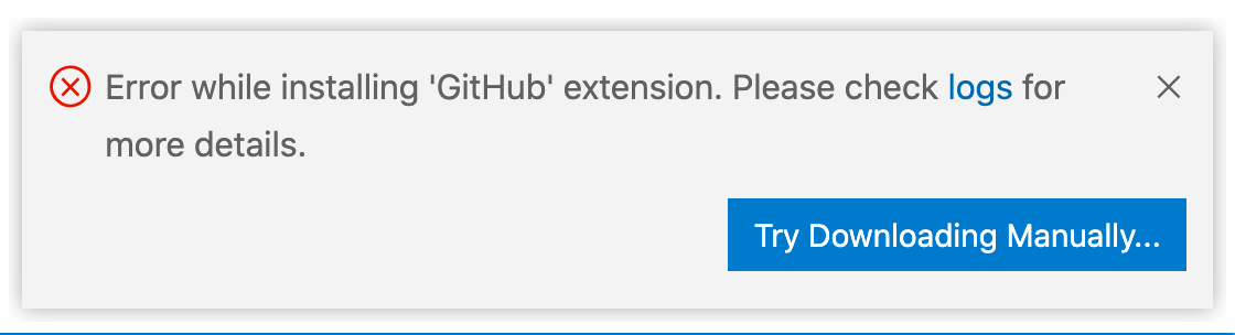 Provide Button to Show Additional Detail When Extension Install or ...