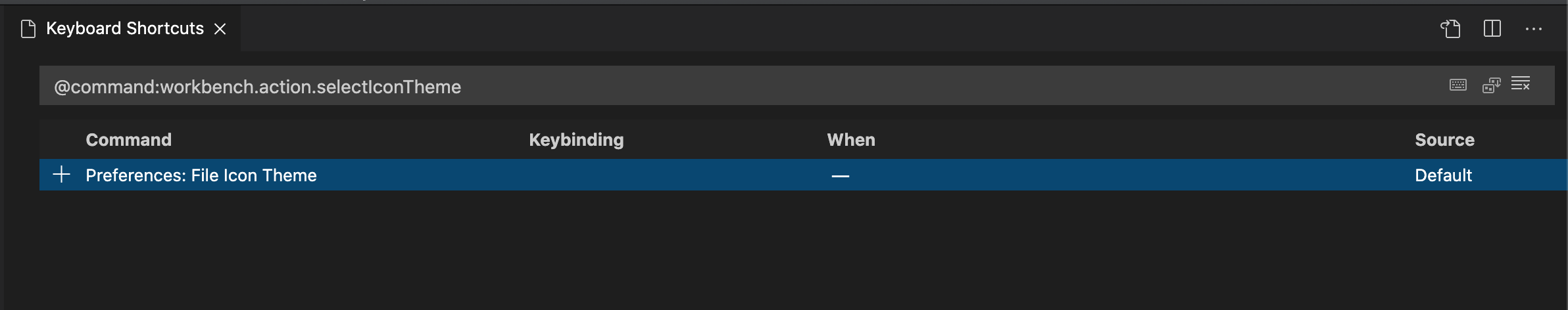Add A Way To Bind A Keybinding For A Command From The F1 List · Issue 5140
