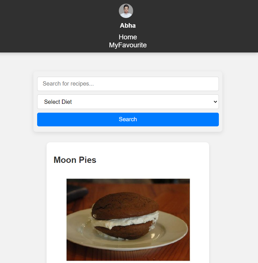 Recipe App Using Html Css And Javascript - All Recipe