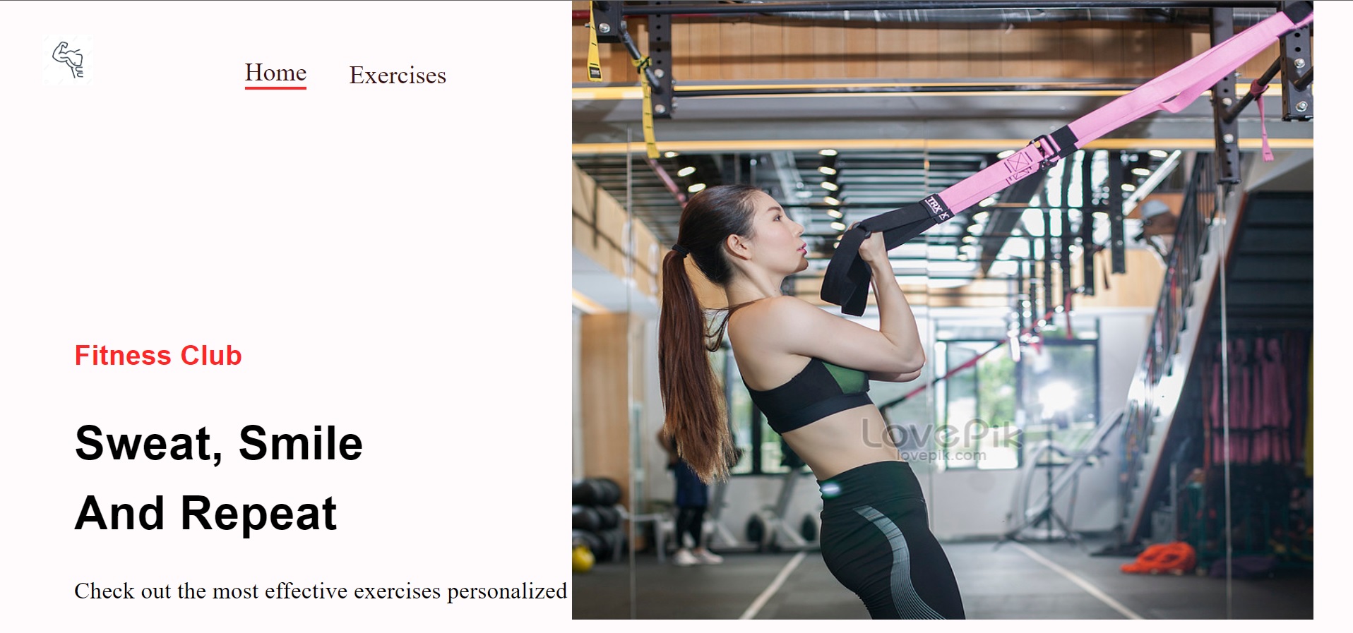 GitHub - Jamesiukalu/React-Fitness-Application-with-react