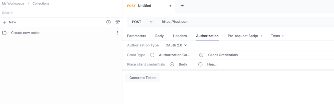 [bug]: There is no possibility to add credentials for oauth2 authorisation · Issue #3422 ...