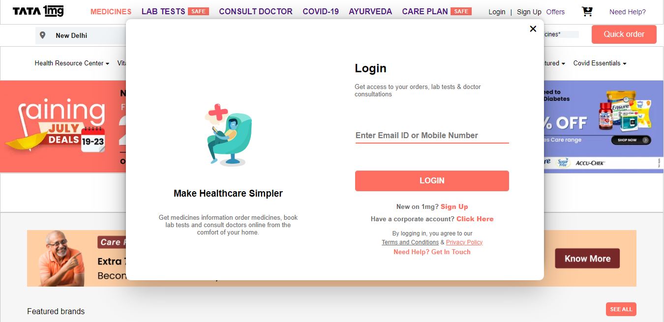 GitHub - subhamukherjee321/tata1mg_clone: In this Project I am cloning the 1MG website. 1MG is ...