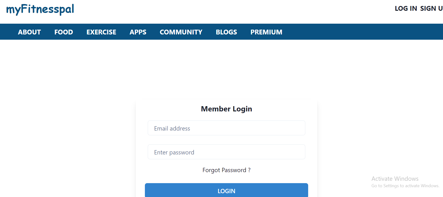 GitHub - satan7549/My-Fitness-Pal-Clone: MyFitnessPal is one of the ...