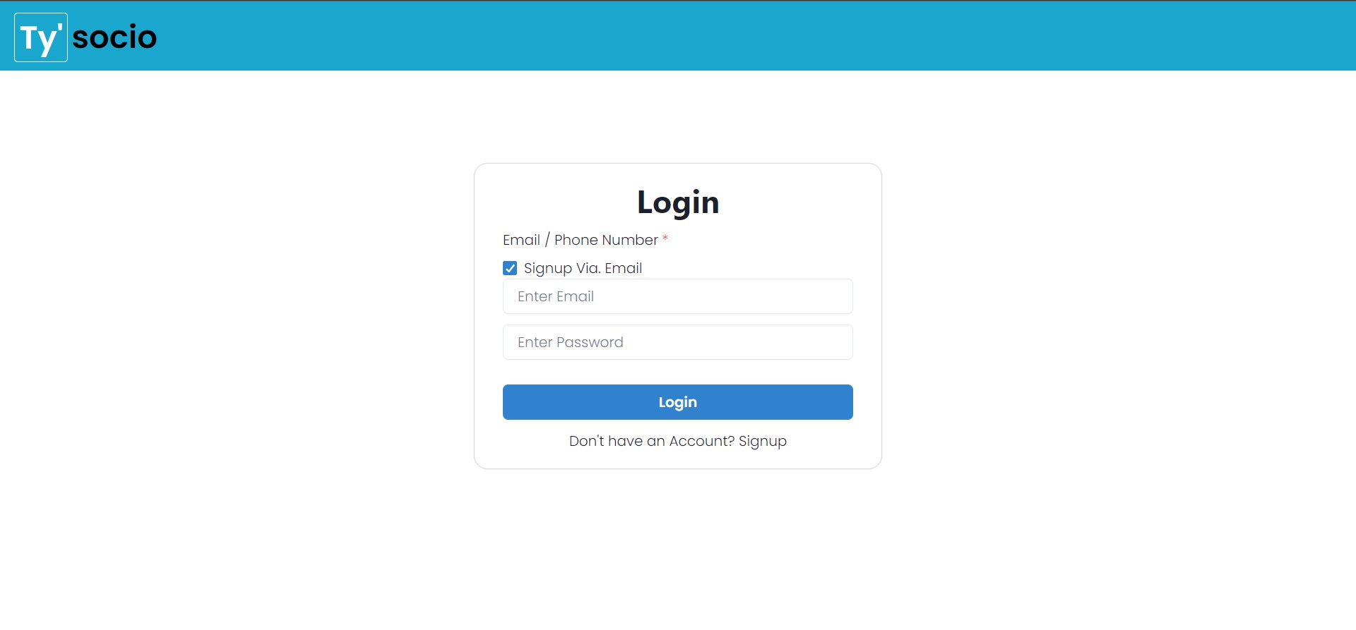 GitHub - Rashmiranjan117/Ty-socio: Ty'socio is an typescript mini social web application.