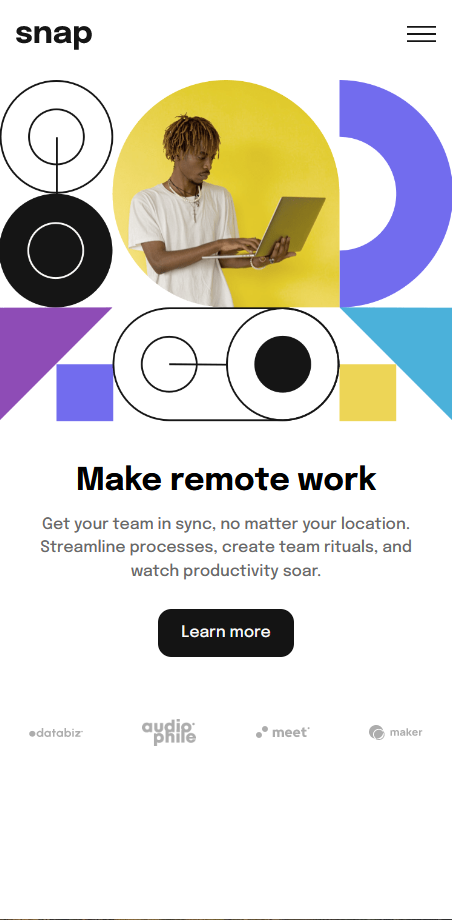 GitHub - lenndk14/challenge-intro: front-end mentor landing page challenge