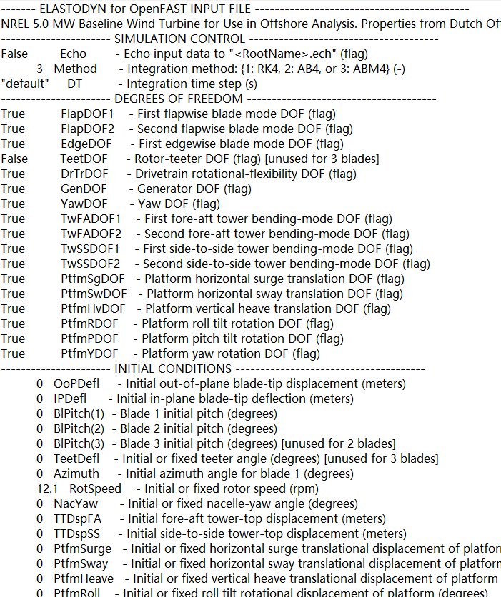 How to set these condition · OpenFAST openfast · Discussion #1854 · GitHub