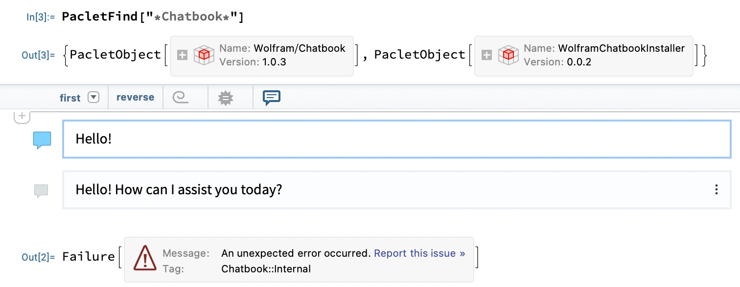 Evaluating a ChatInput cell in v1.0.3 using ChatDriven gives a Failure · Issue #254 ...