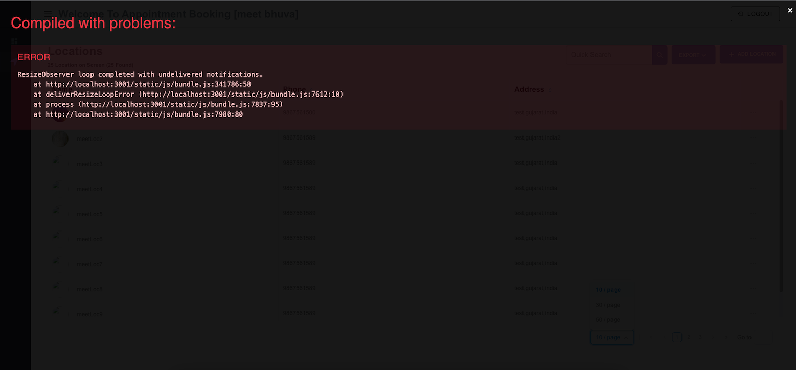 Resizeobserver Loop Completed With Undelivered Notifications · Issue 3180 · Rsuitersuite · Github