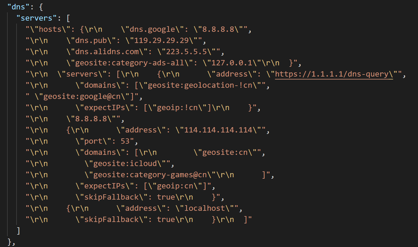 升级Xray-Core到1.5.0版本后，自定义DNS报错 · Issue #1932 · 2dust/v2rayN · GitHub