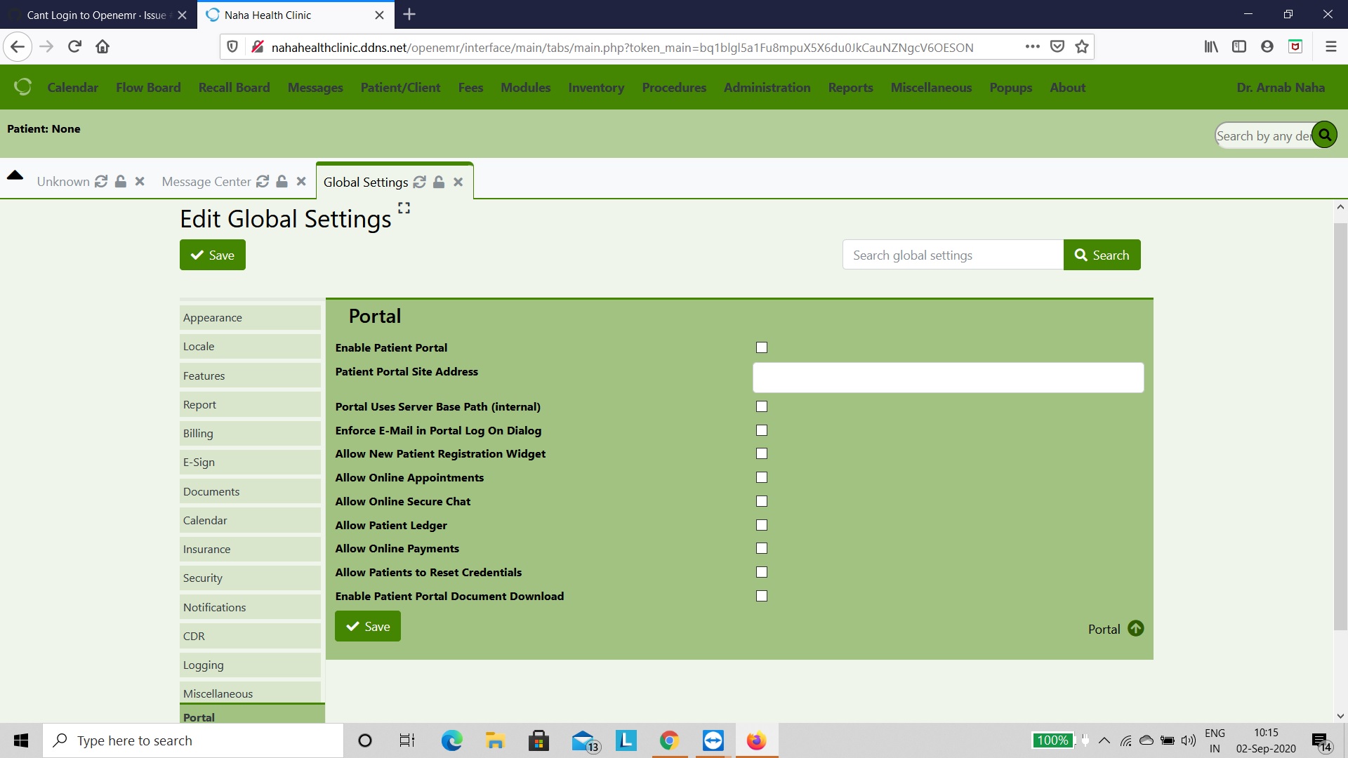 Cant Login to Openemr · Issue #3900 · openemr/openemr · GitHub