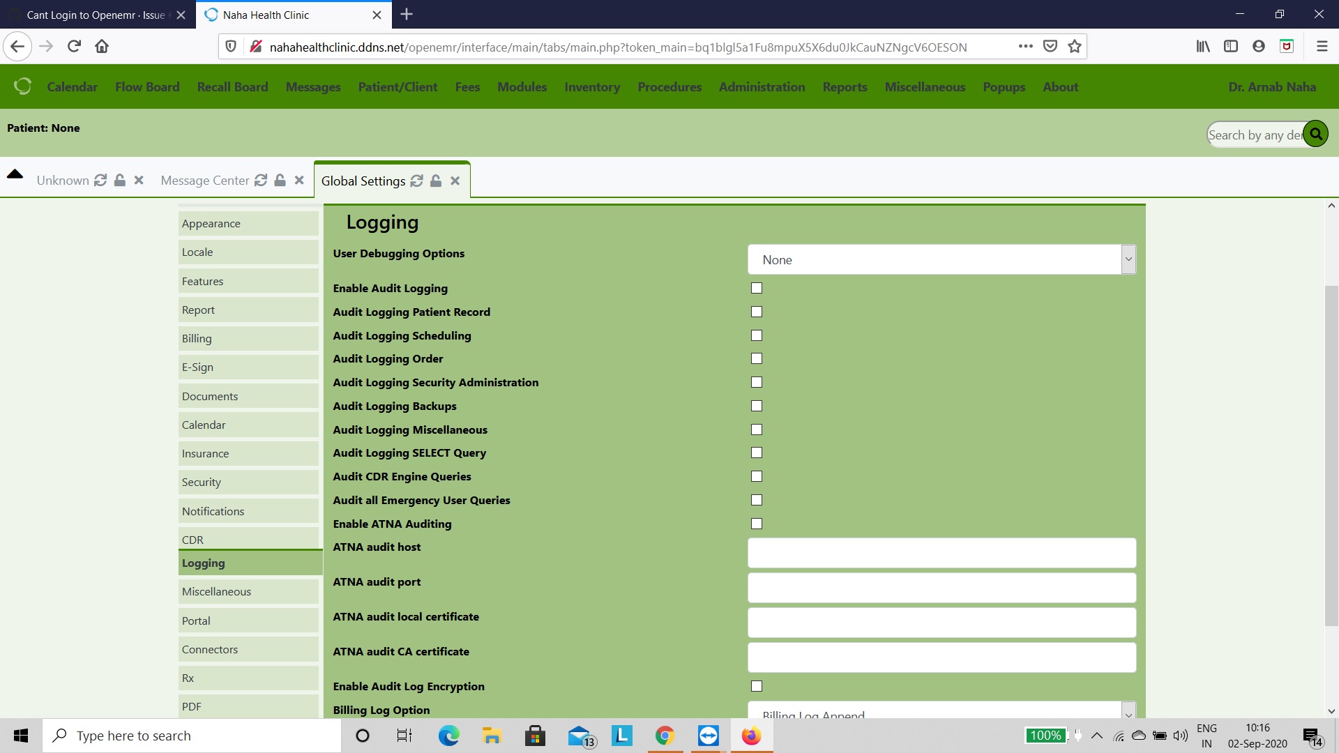 Cant Login to Openemr · Issue #3900 · openemr/openemr · GitHub