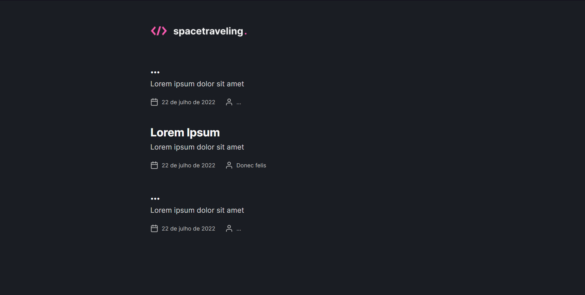 GitHub - EduNunesGithub/Space-Traveling: spacetraveling é um blog fictício sobre tecnologia. Foi ...